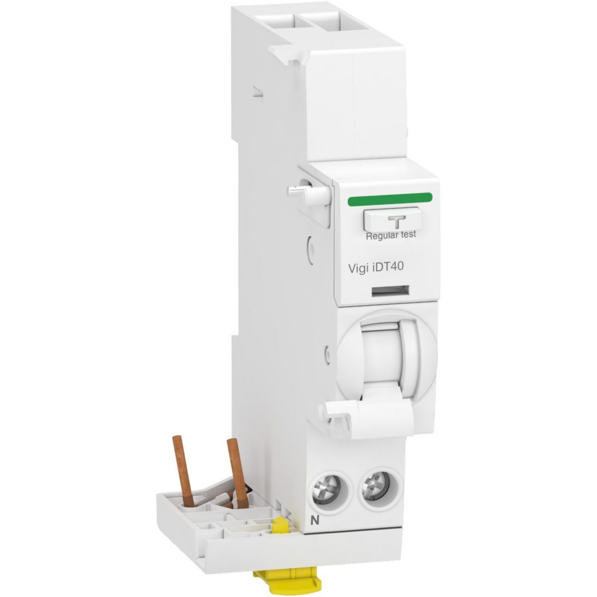 SCHNEIDER ELECTRIC - Acti9 - module différentiel Vigi - départ iDT40 - 1P+N 40A 30mA type AC ...