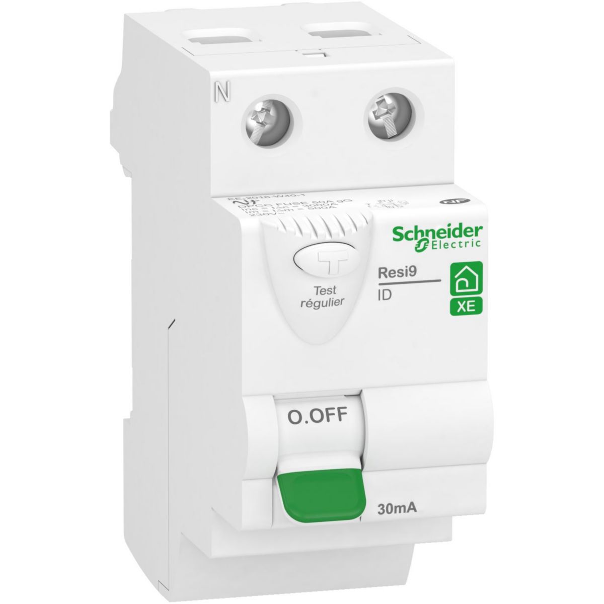 SCHNEIDER ELECTRIC - Interrupteur Différentiel XE 2P 40A 30mA A Réf.R9ERA240 | Clim+