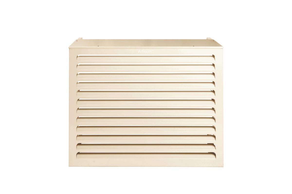 ALTECH - Cache climatisation ALTECH 102x80x50cm crème 9001 | Clim+