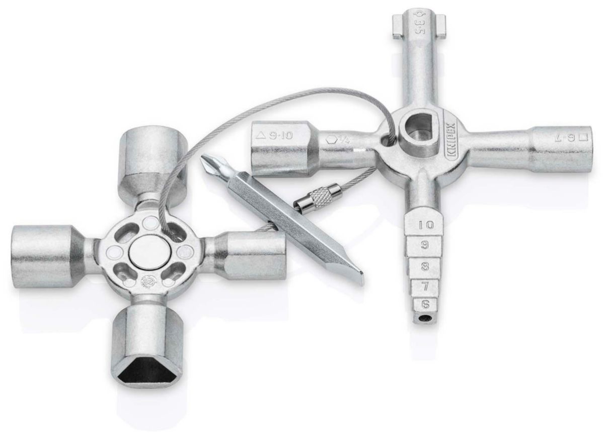 KNIPEX - Clé universelle Twin Key Réf. 00 11 01 | Clim+