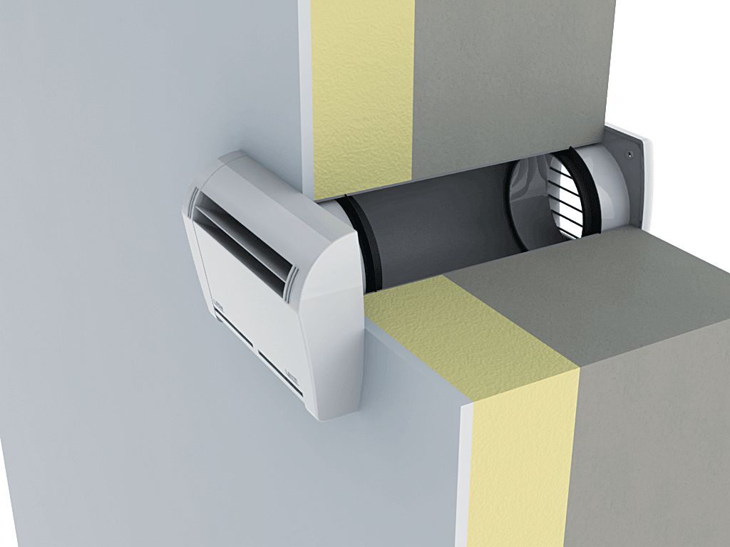 ANJOS VENTILATION - Kit EM HY Ø 125 + manchon L 300 mm + GAP 125 Réf. 2221 | Clim+