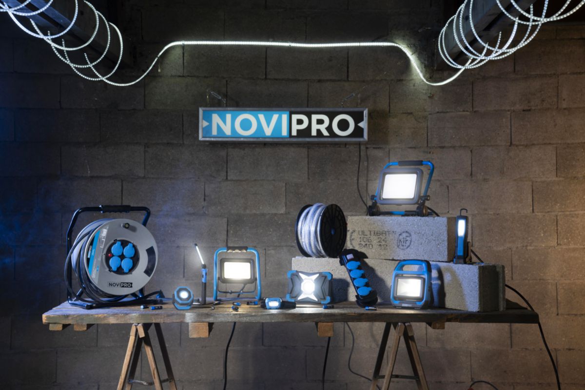 NOVIPRO - Lampe frontale à batterie rechargeable avec interrupteur avec ...