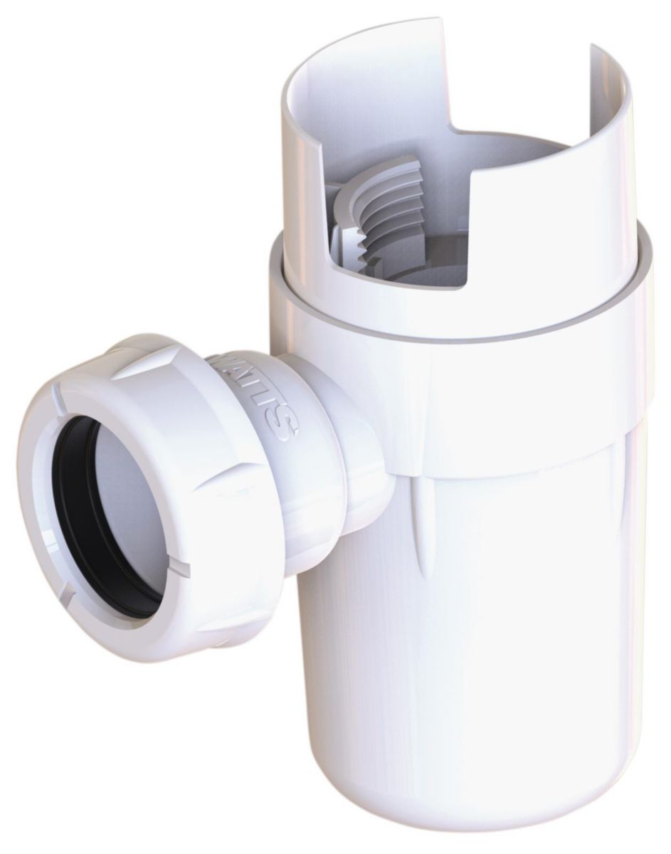 WATTS - Siphon pour groupe de sécurité avec déflecteur en kit réf 2292315 | Clim+
