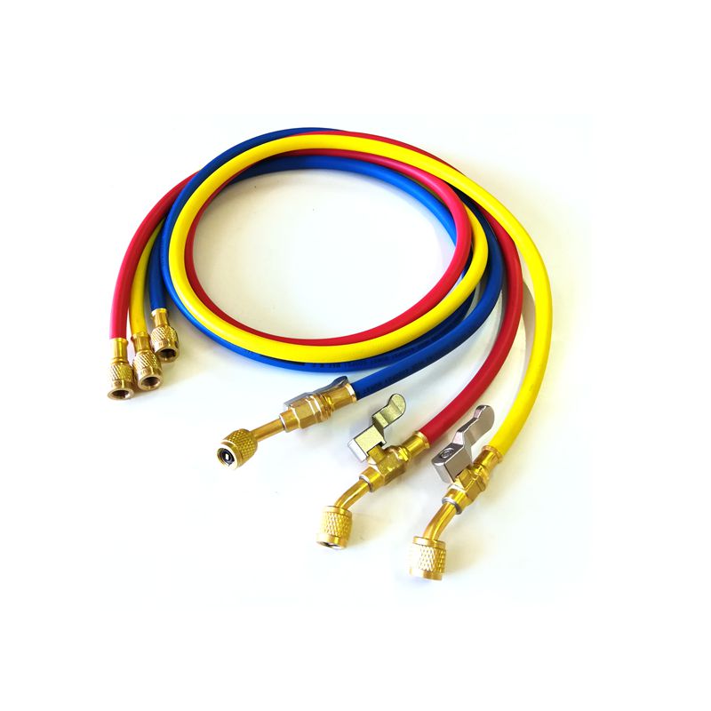 LINSTRUMENT - Kit manifold 2 voies R32/R410A avec jeu de flexibles et ...