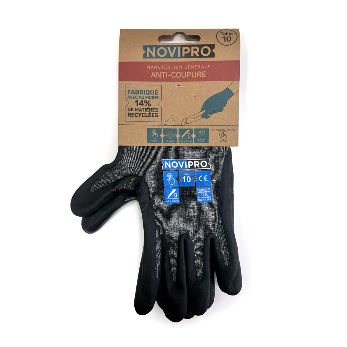 NOVIPRO - Gants anti-coupures T10 Novipro | Clim+