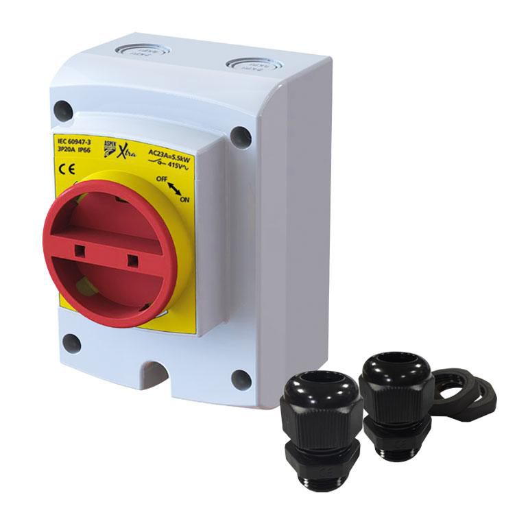 XTRA - Inter-sectionneur Isolator 4P 32A Réf AX6002/2 | Clim+