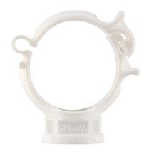 NICOLL - Collier monobloc 0 diamètre 40mm blanc Réf. CM40BL | Clim+